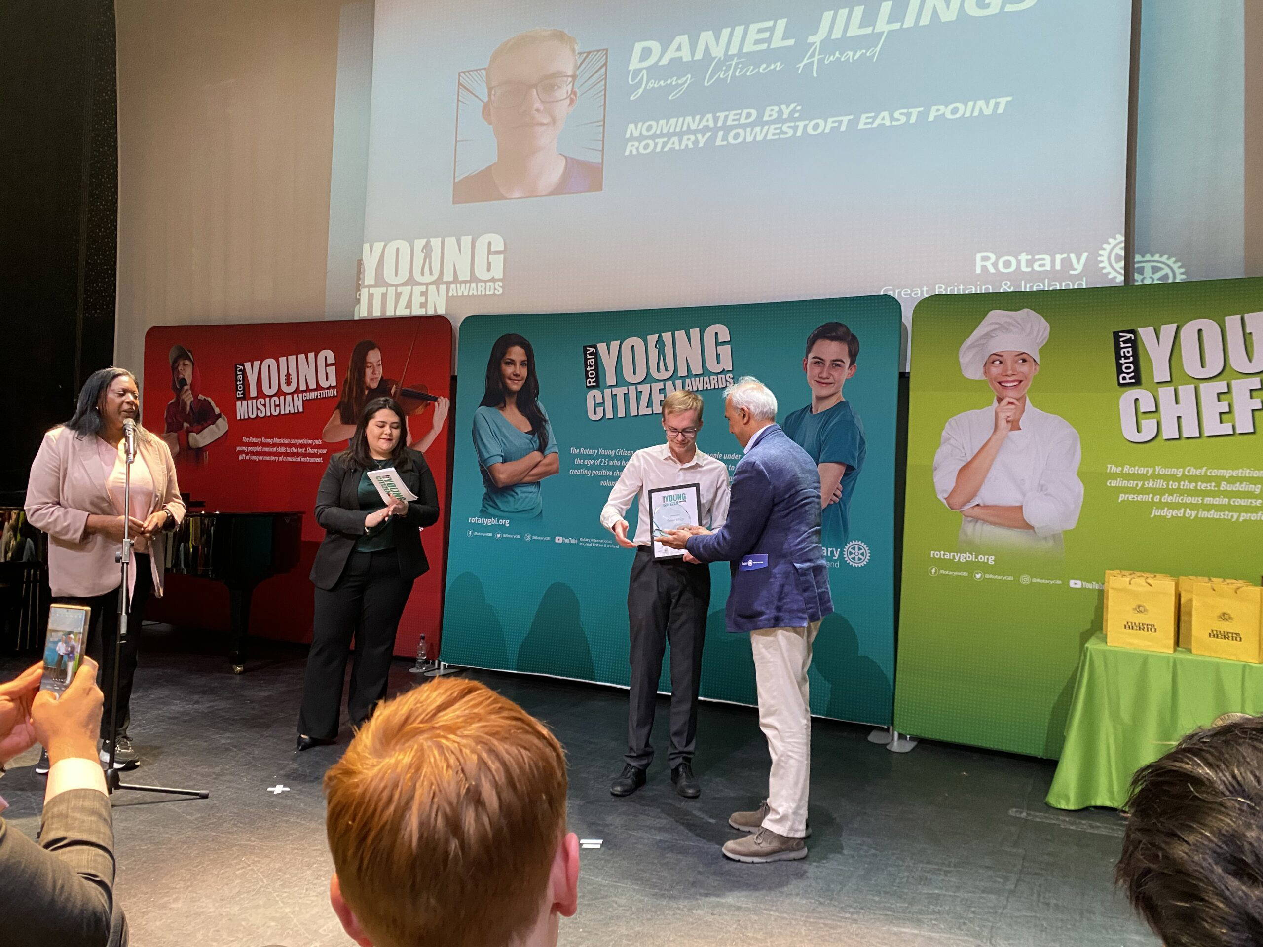 Rotary Young Citizen Award 2025 Won by Local Man - East Point Rotary Club